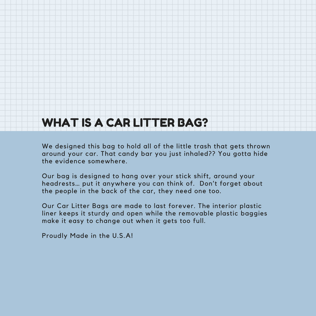 car litter bags.